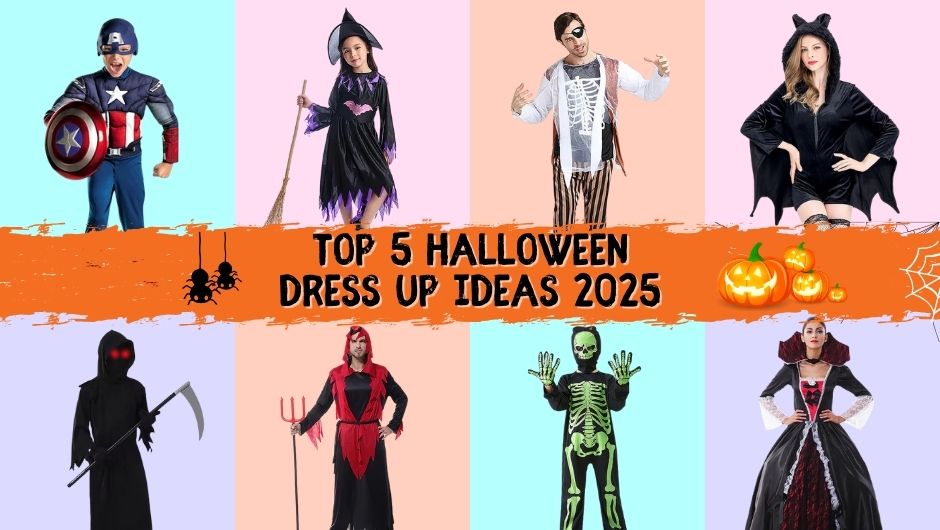 Top 5 Halloween Dress up Ideas 2025