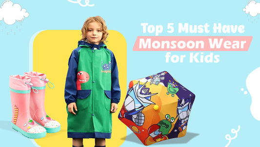 Top 5 must-have Monsoon wear for Kids