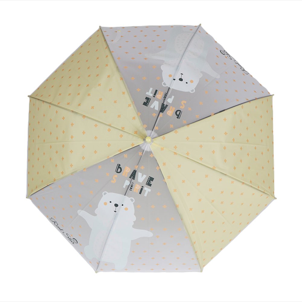 Yellow Translucent Brave Spirit Kelly Jo Teddy print, Rain and All ...